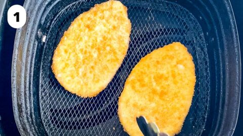 Frozen Breaded Chicken Breast In Air Fryer - Caramel and Spice