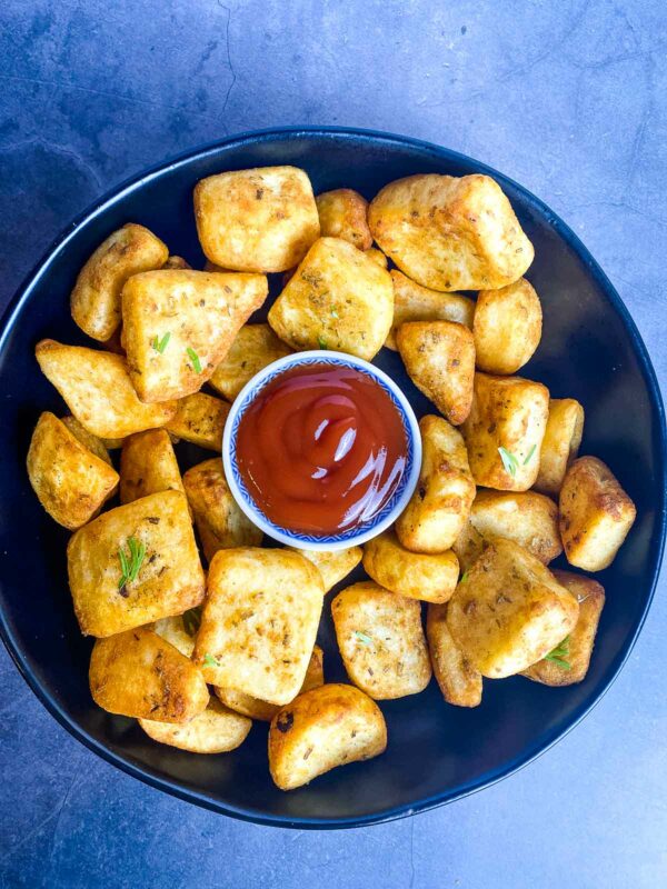 Boneless Skinless Chicken Thighs In Air Fryer - Caramel and Spice