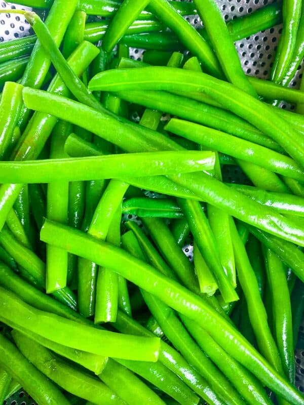 How To Blanch And Freeze French Beans - Caramel and Spice
