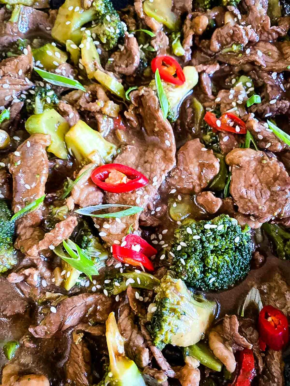 Chinese Beef And Broccoli Stir Fry - Caramel and Spice