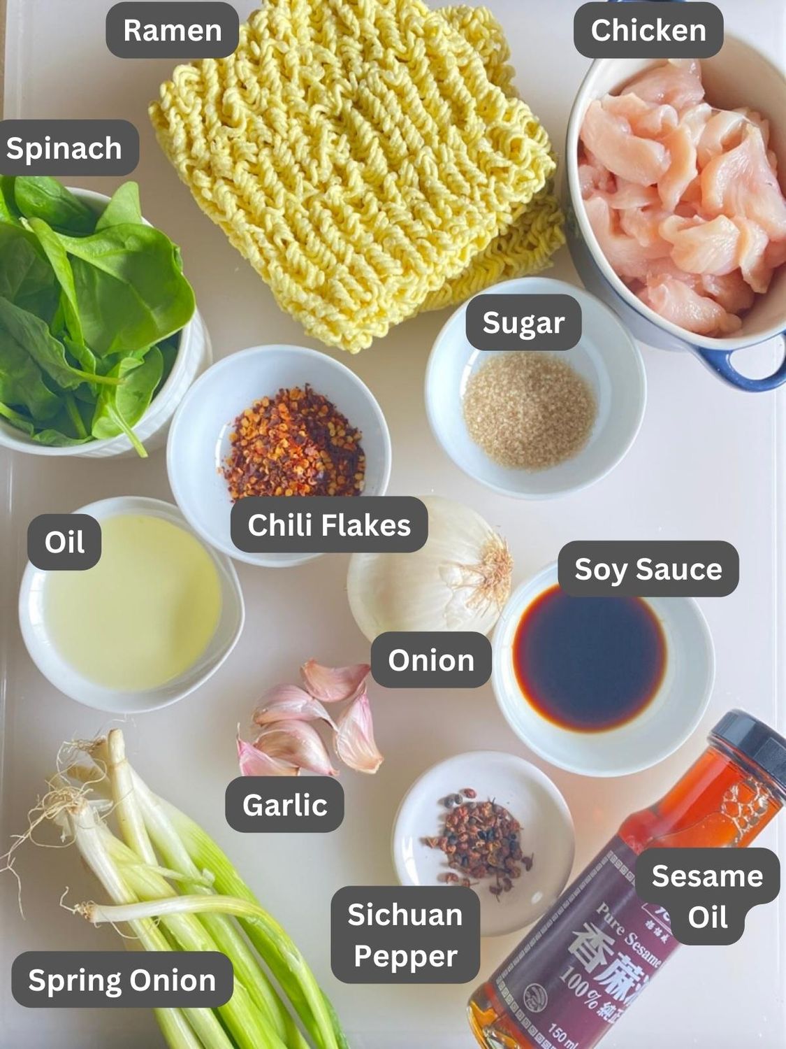 Chicken Ramen Stir Fry - Caramel and Spice