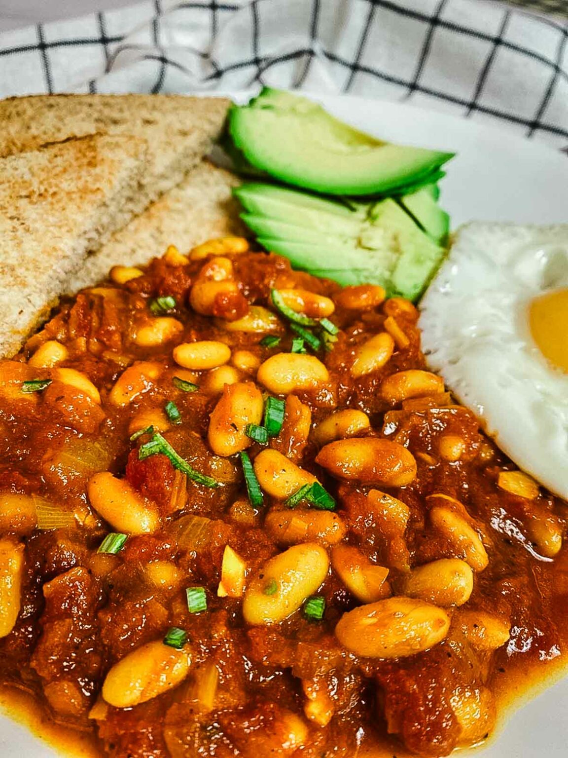 Old Fashioned Baked Beans Using Canned Beans - Caramel and Spice