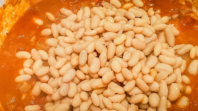 Old Fashioned Baked Beans Using Canned Beans - Caramel and Spice