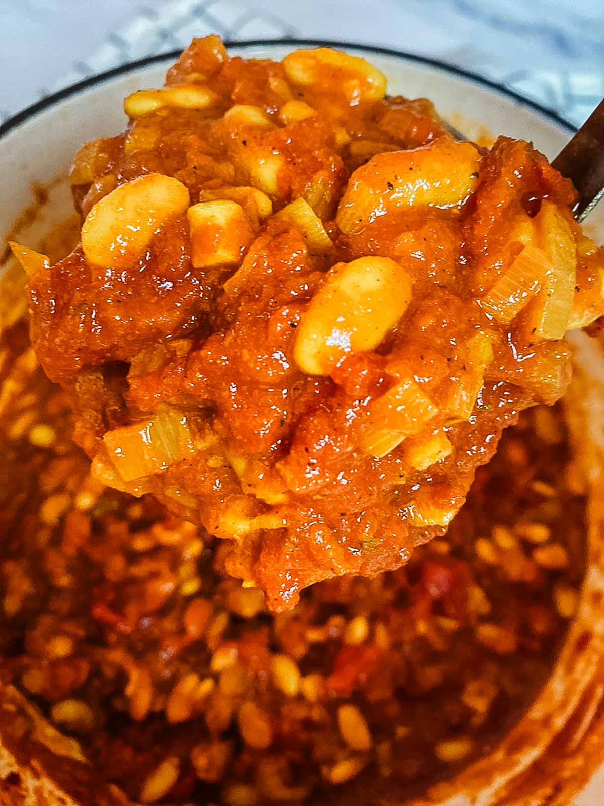 Old Fashioned Baked Beans Using Canned Beans - Caramel and Spice